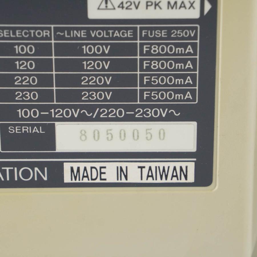 [DW]USED 8日保証 KENWOOD CS-4125 OSCILLOSCOPE オシロスコープ 20MHz 電源コード [05452 ...
