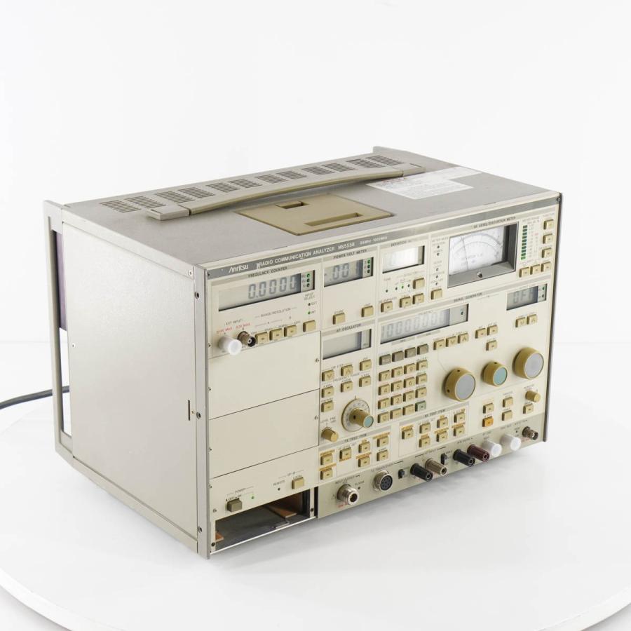 [JB]USED 現状販売 Anritsu MS555B RADIO COMMUNICATION ANALYZER ラジオコミュニケーション ...