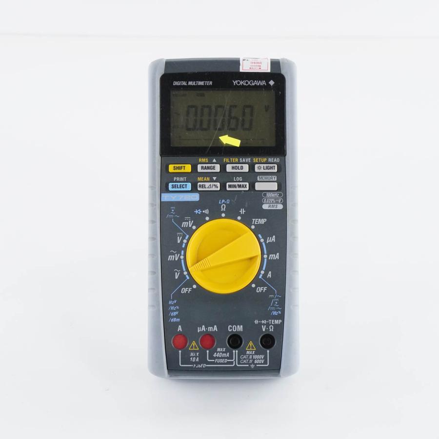 [JB]USED 現状販売 YOKOGAWA TY720 DIGITAL MULTIMETER デジタルマルチメーター [05471-0092 ...