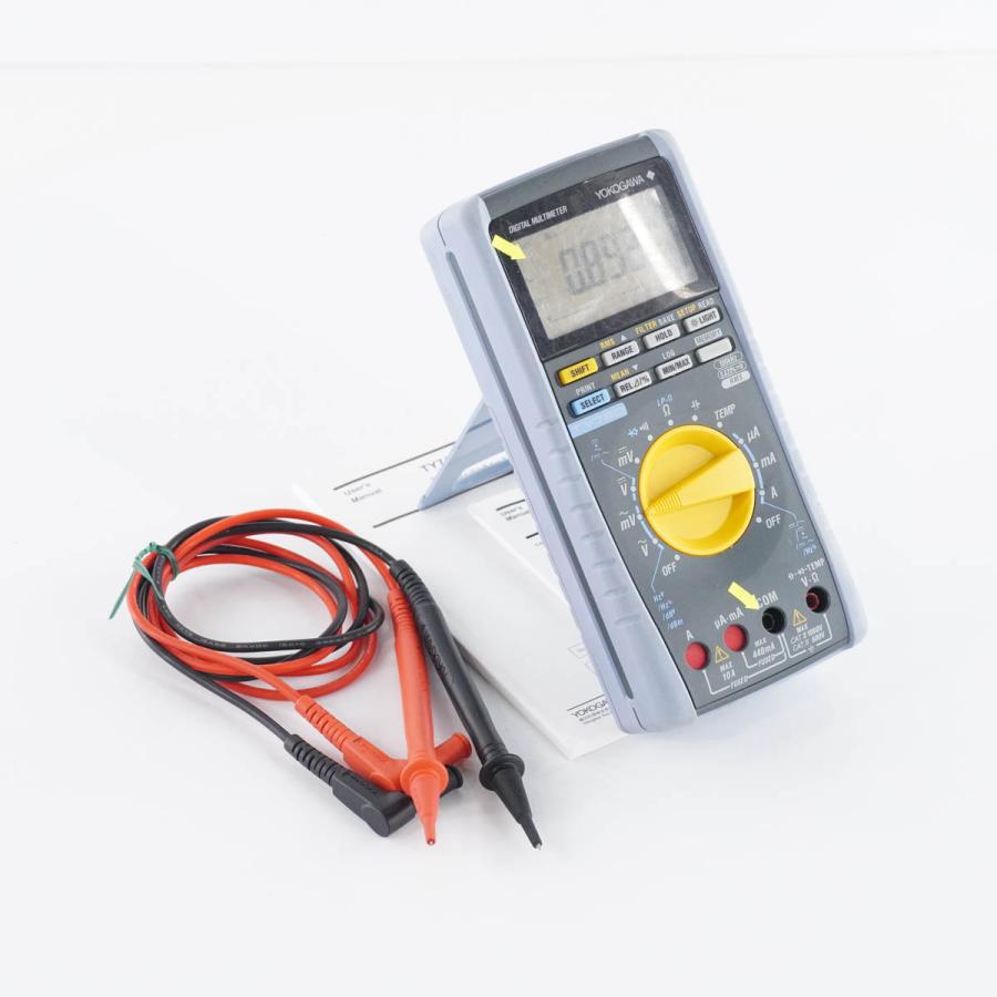 [DW]USED 8日保証 校正2024年8月まで有効 YOKOGAWA TY720 DIGITAL MULTIMETER デジタルマルチ ...