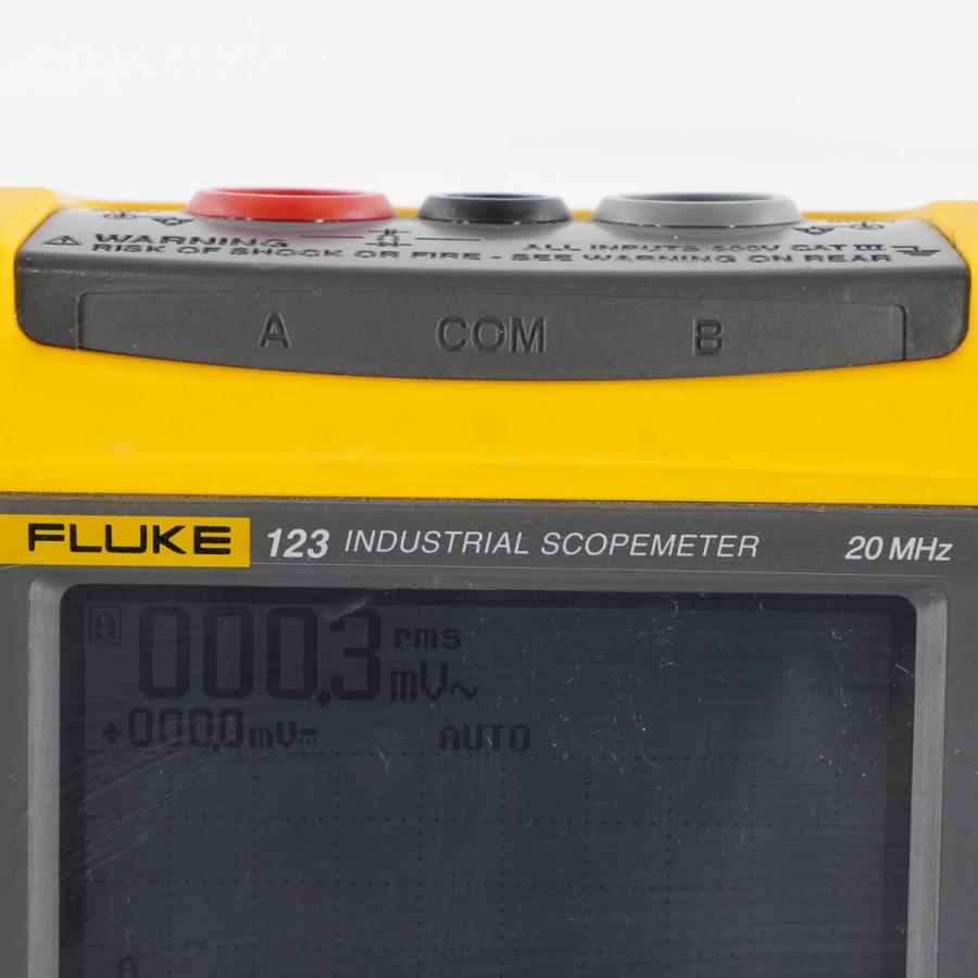 [DW]USED 8日保証 FLUKE 123 INDUSTRIAL SCOPEMETER インダストリアル スコープメーター ...