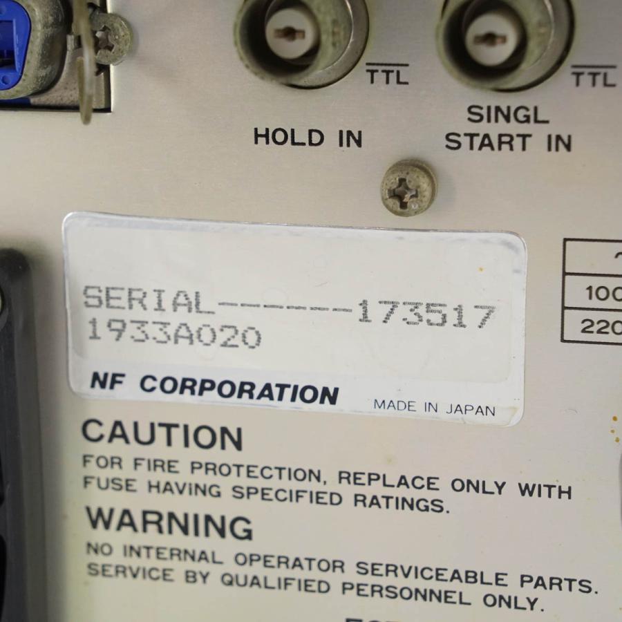 [DW]USED 8日保証 セット NF 1933A 1930A PHASE SHIFTER MULTIFUNCTION SYNTHESIZER フェイズシフター マルチファンクショ ...