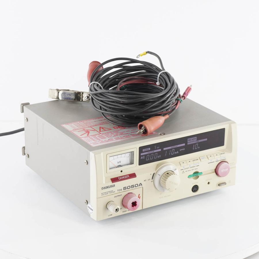 [DW]USED 8日保証 KIKUSUI TOS 5050A TOS5050A TOS5000シリーズ WITHSTANDING ...