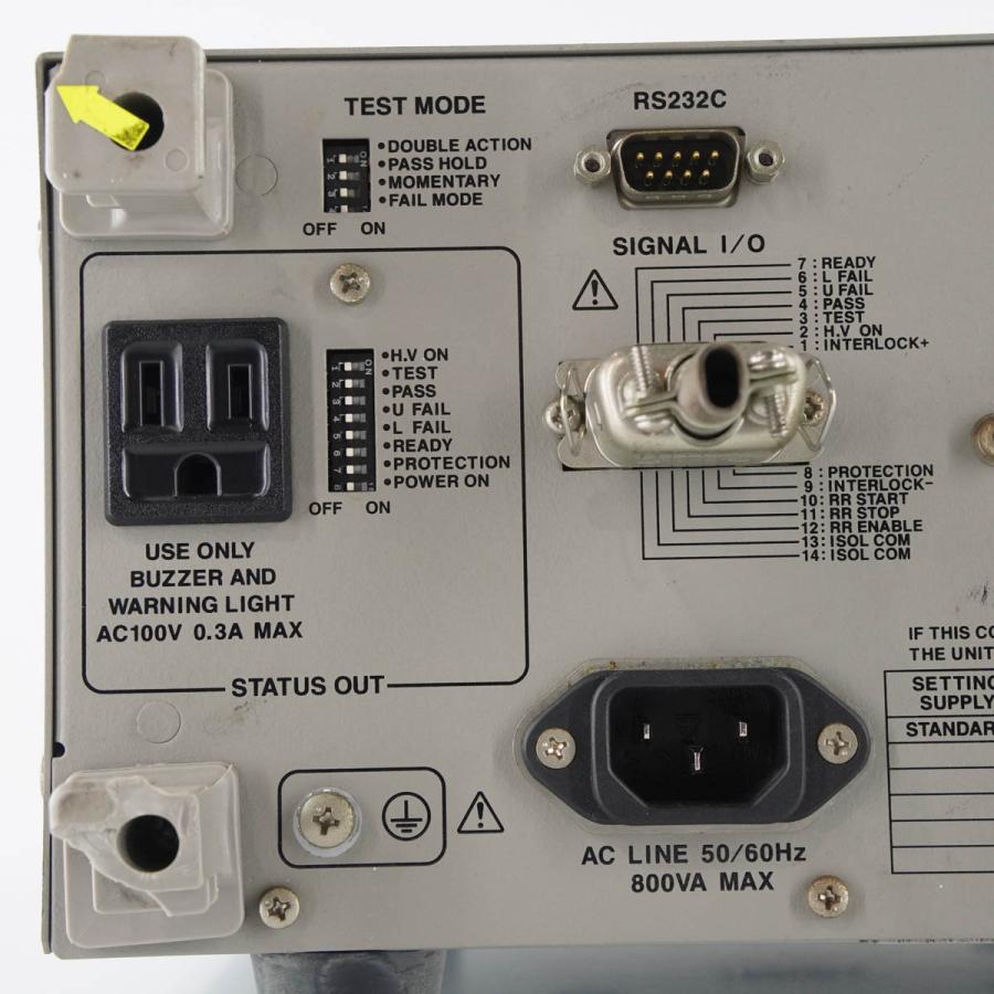 [DW]USED 8日保証 KIKUSUI TOS 5050A TOS5050A TOS5000シリーズ WITHSTANDING ...