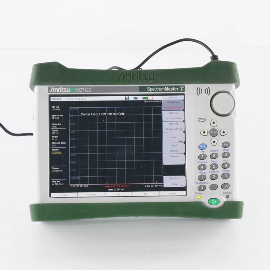 [DW]USED 8日保証 Anritsu MS2712E SpectrumMaster Spectrum Analyzer スペクトラム ...