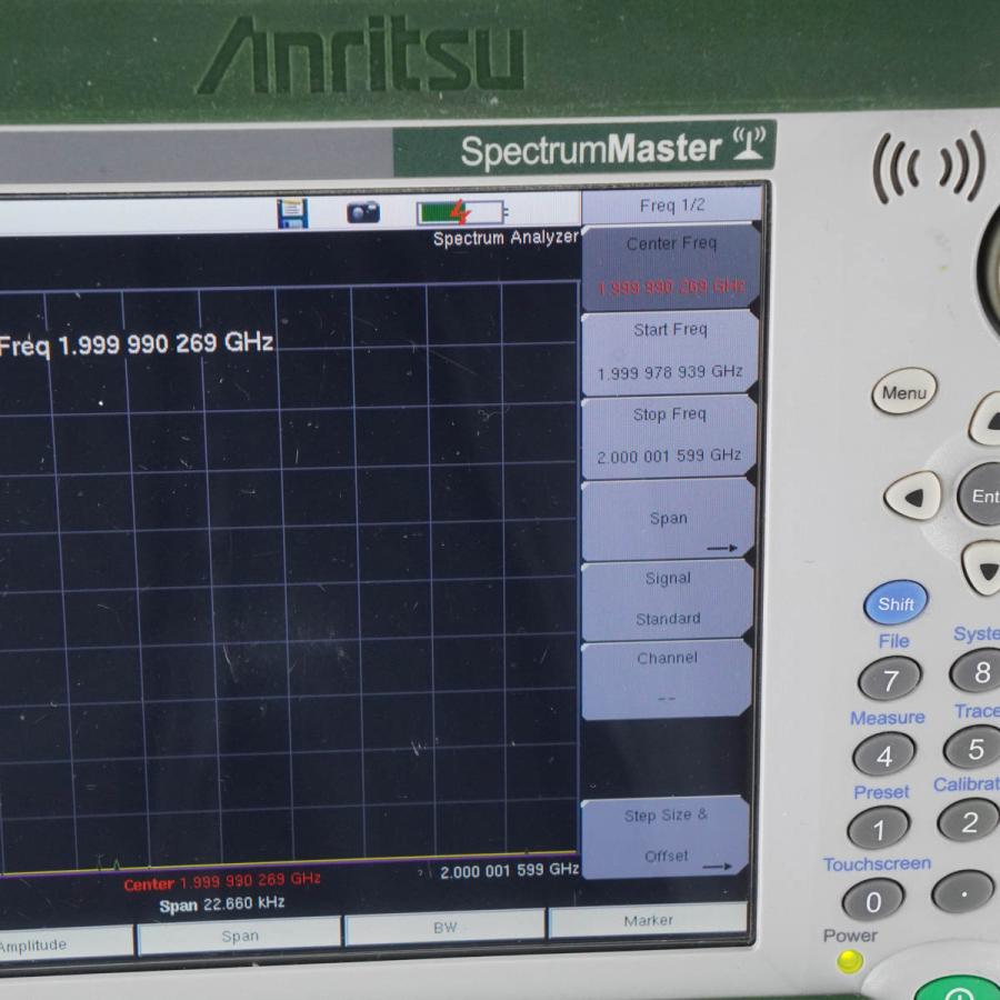 [DW]USED 8日保証 Anritsu MS2712E SpectrumMaster Spectrum Analyzer スペクトラム ...