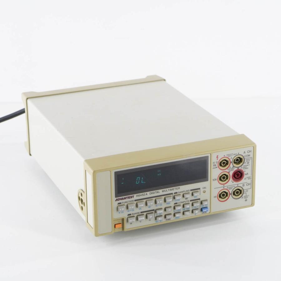 [DW]USED 8日保証 ADVANTEST R6452A DIGITAL MULTIMETER デジタルマルチメーター [05491 ...
