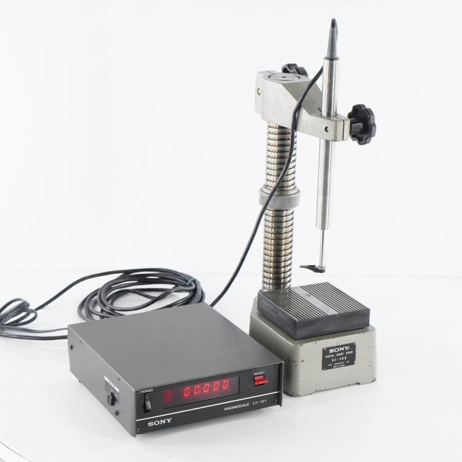 [DW]USED 8日保証 セット SONY LY-101 DZ-500 MAGNESCALE DIGITAL GAUGE STAND マグ ...