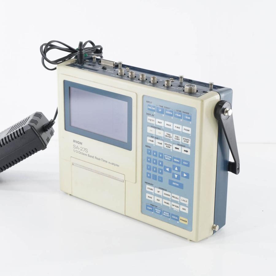 [DW]USED 8日保証 RION SA-27S 1/3 Octave Band Real-time Analyzer 1/3オクターブ ...
