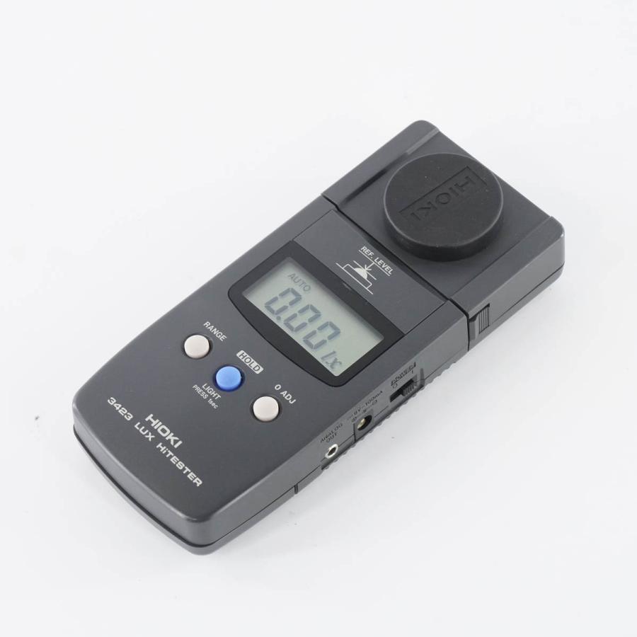 [DW]USED 8日保証 HIOKI 3423 LUX HiTESTER 照度計 ルクスハイテスター [05495-0051 ...