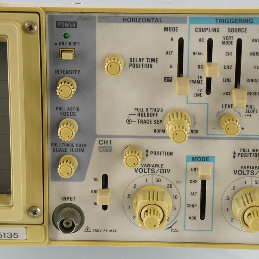 [JB]USED 現状販売 KENWOOD CS-5135 OSCILLOSCOPE オシロスコープ 40MHz [05498-0011 ...