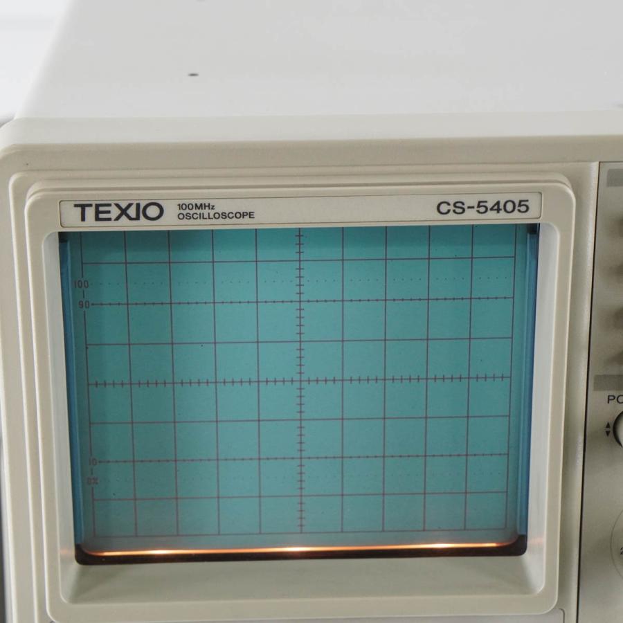 [JB]USED 現状販売 TEXIO CS-5405 OSCILLOSCOPE オシロスコープ 100MHz 電源コード [05498 ...