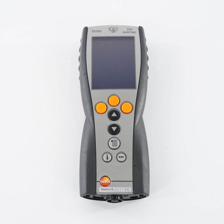 [DW]USED 8日保証 TESTO 350 MARITIME_V2 燃焼排ガス分析計 船舶ディーゼルエンジン用 排ガス測定器 610 取扱 ...
