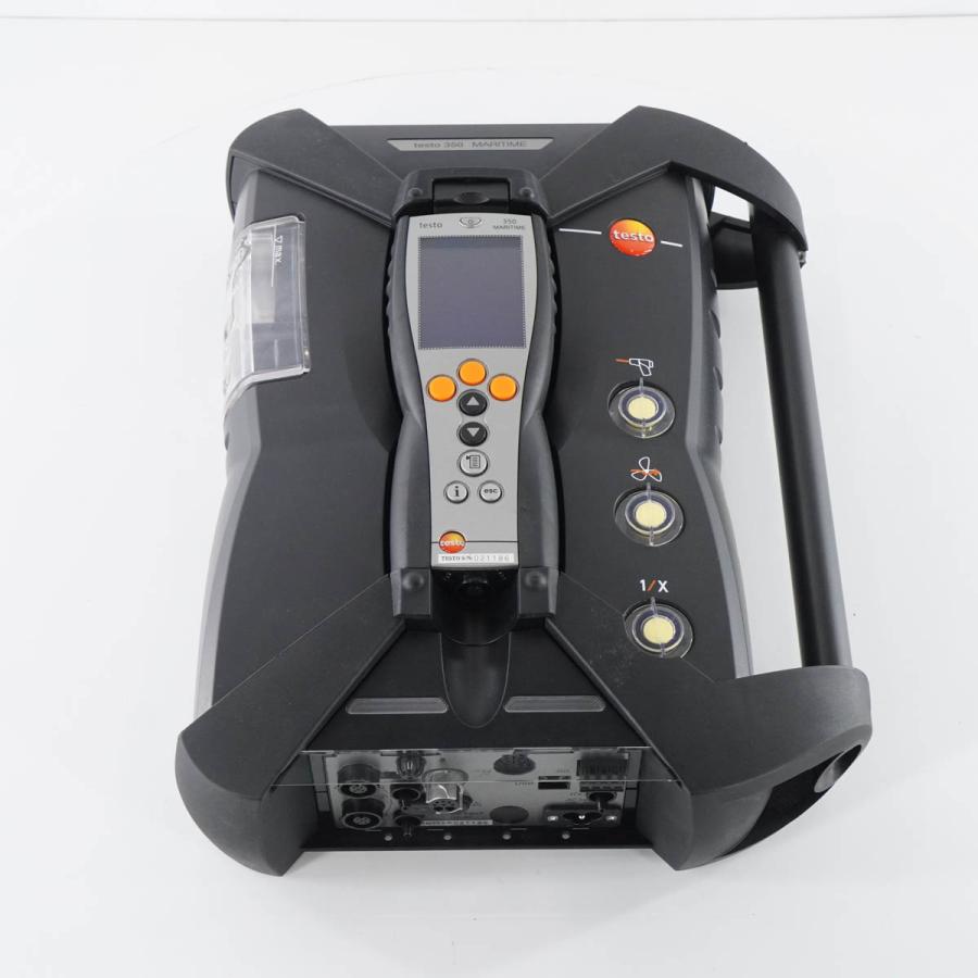 [DW]USED 8日保証 TESTO 350 MARITIME_V2 燃焼排ガス分析計 船舶ディーゼルエンジン用 排ガス測定器 610 取扱 ...