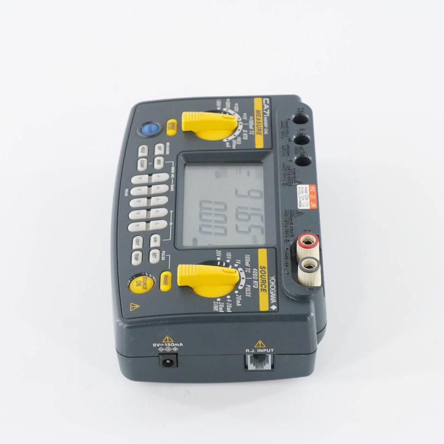 [JB]USED 現状販売 YOKOGAWA CA71 HANDY CAL ハンディキャル ハンディキャリブレーター ACアダプター 取扱説明 ...