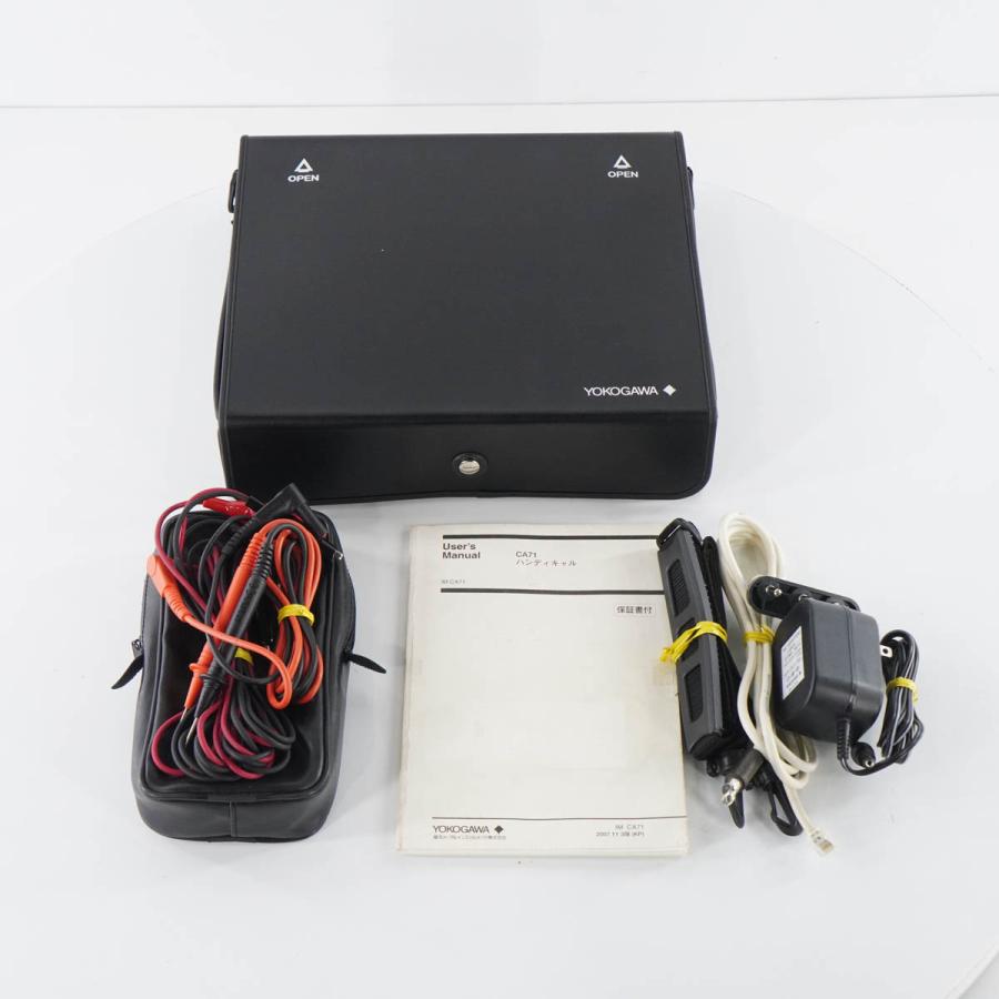 [JB]USED 現状販売 YOKOGAWA CA71 HANDY CAL ハンディキャル ハンディキャリブレーター ACアダプター 取扱説明 ...