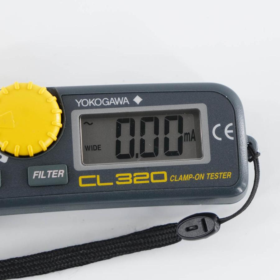 [DW]USED 8日保証 YOKOGAWA CL320 CLAMP-ON TESTER クランプオンテスター リーククランプテスター 取扱 ...