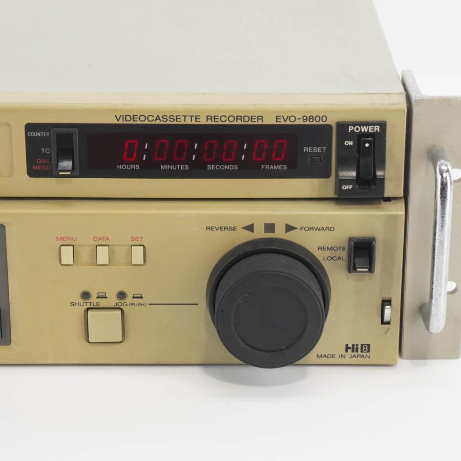 [PG]USED SONY EVO-9800 Hi8 VIDEO CASSETE RECORDER ビデオカセットレコーダー ビデオデッキ ...