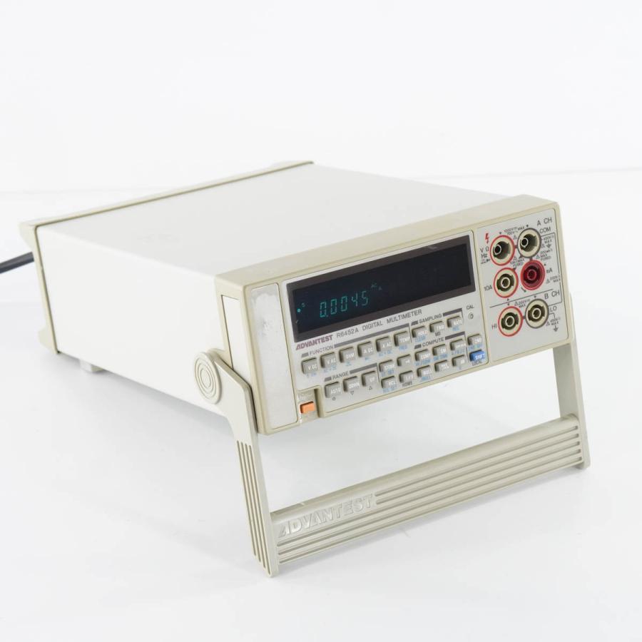 [DW]USED 8日保証 ADVANTEST R6452A DIGITAL MULTIMETER デジタルマルチメーター R13220 ...