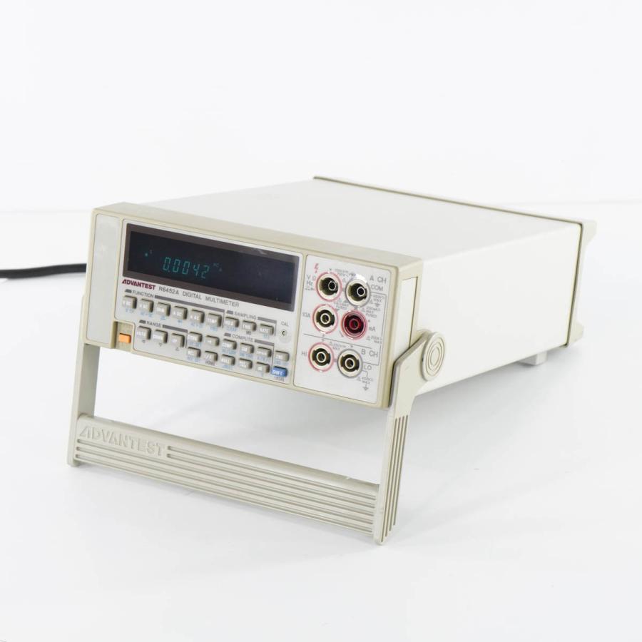 [DW]USED 8日保証 ADVANTEST R6452A DIGITAL MULTIMETER デジタルマルチメーター R13220 ...