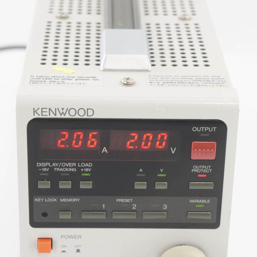 [DW]USED 8日保証 KENWOOD PW18-2 REGULATED DC POWER SUPPLY 直流安定化電源 DC電源 直流 ...