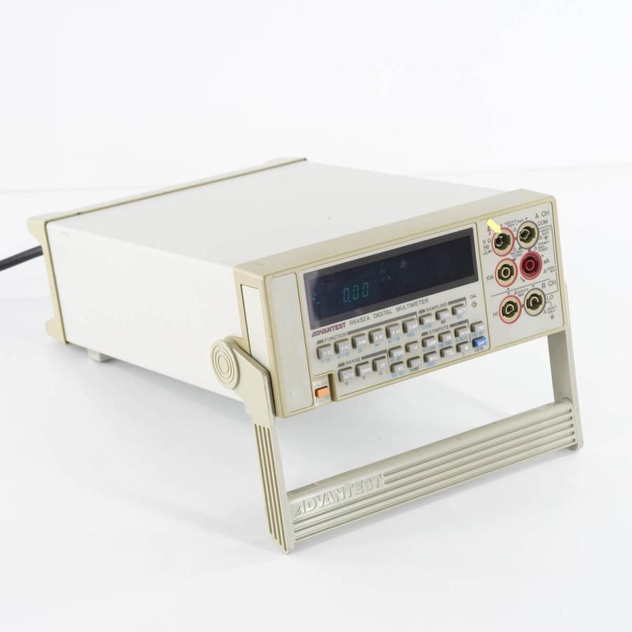 [DW]USED 8日保証 ADVANTEST R6452A DIGITAL MULTIMETER デジタルマルチメーター R13220 ...