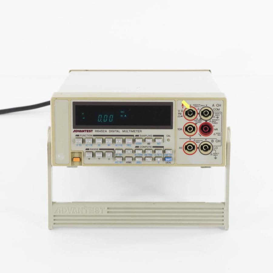 [DW]USED 8日保証 ADVANTEST R6452A DIGITAL MULTIMETER デジタルマルチメーター R13220 ...