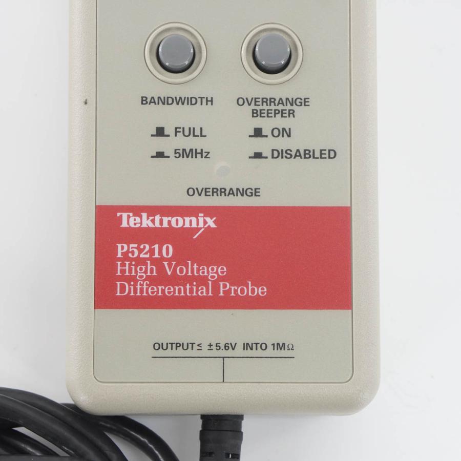 [DW]USED 8日保証 Tektronix P5210 High Voltage Differential Probe 高電圧差動プローブ ...