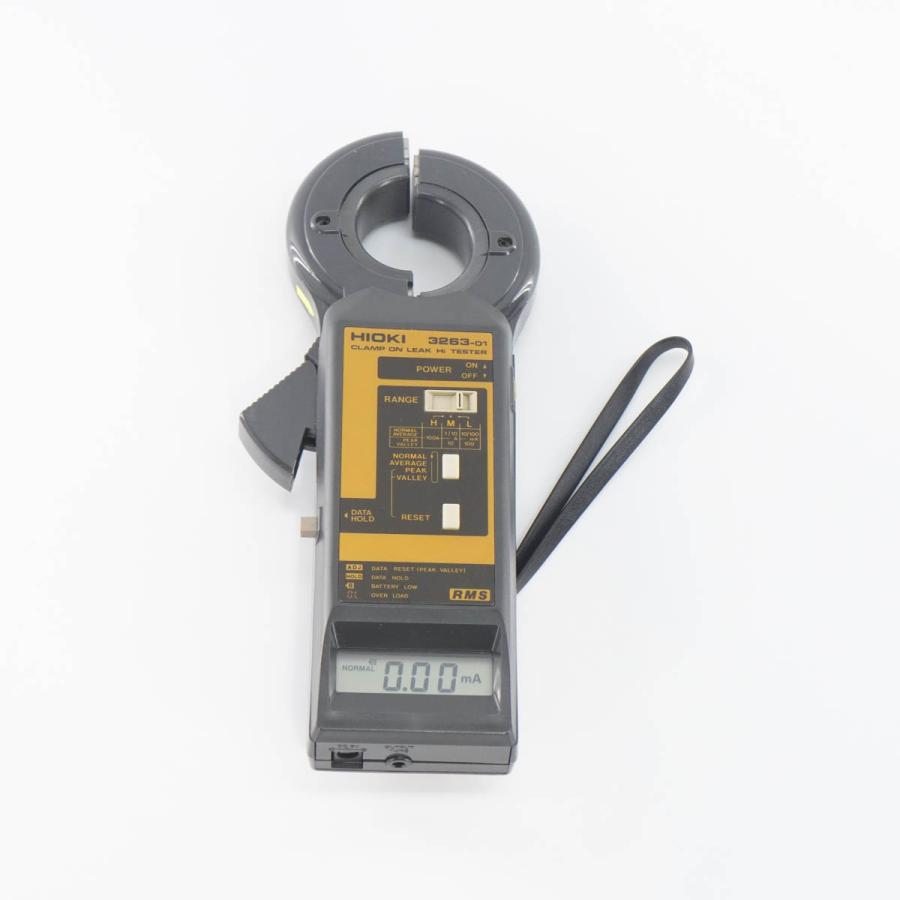 [JB]USED 現状販売 HIOKI 3263-01 CLAMP ON LEAK Hi TESTER クランプオンリークハイテスター 取扱 ...