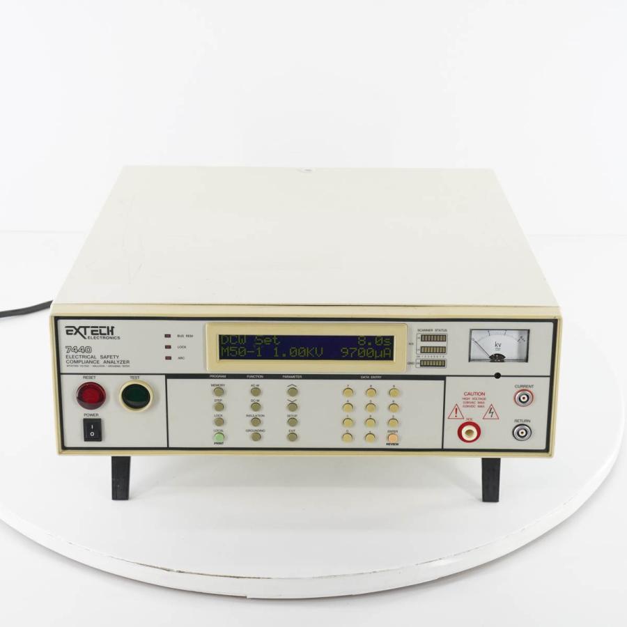 [DW]USED 8日保証 EXTECH 7440 ELECTRICAL SAFETY COMPLIANCE ANALYZER [05523-0175] : ソクラボショップ - 通販 ...