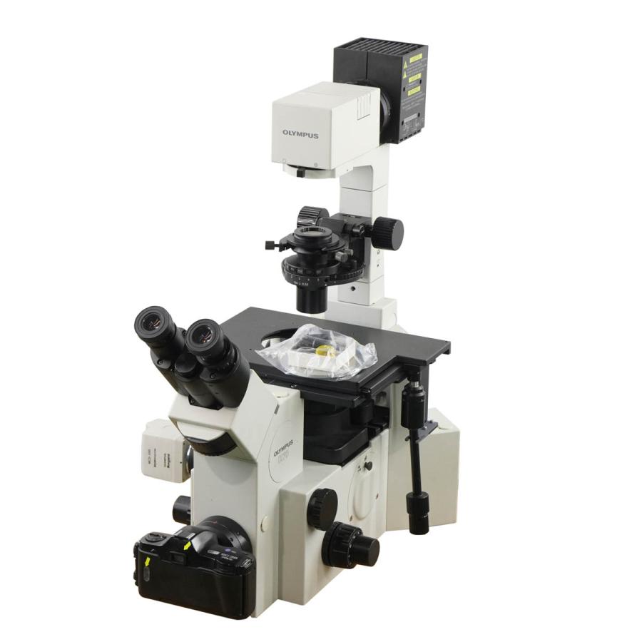 [DW]USED 8日保証 OLYMPUS IX70 Microscope 顕微鏡 SC35 WH10× 2×/0.08 4×/0.13 10 ...