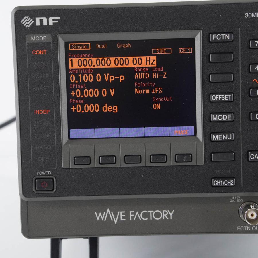 [DW]USED 8日保証 NF WF1948 MULTIFUNCTION GENERATOR マルチファンクションジェネレーター 30MHz ...