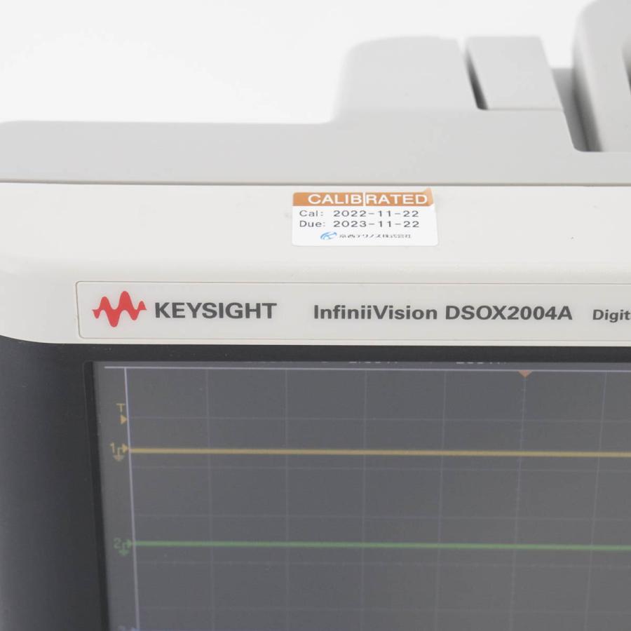 [DW]USED 8日保証 11/2022CAL Keysight DSOX2004A infiniiVision Digital ...