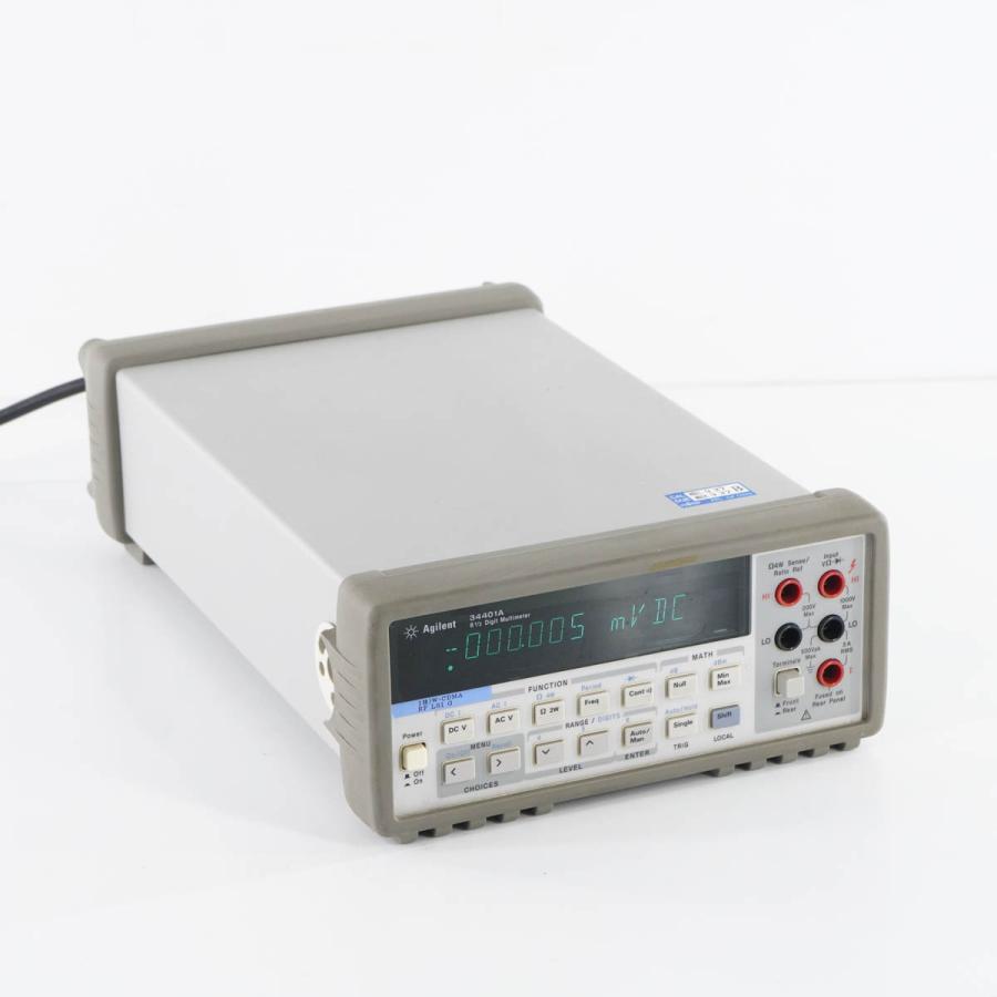 [DW]USED 8日保証 Agilent 34401A 6 1/2 Digit Multimeter デジタルマルチメーター [05550 ...