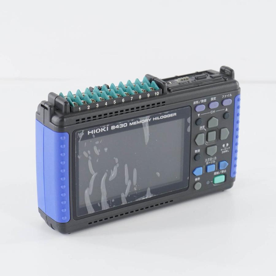 [DW]USED 8日保証 HIOKI 8430 MEMORY HiLOGGER メモリーハイロガー メモリハイロガー [05550-0040 ...