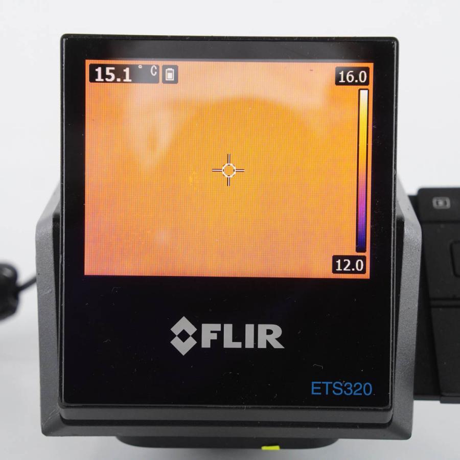 [DW]USED 8日保証 FLIR ETS320 赤外線サーモグラフィカメラ 試験用 サーモグラフィーカメラ ACアダプター ソフトウェア ...