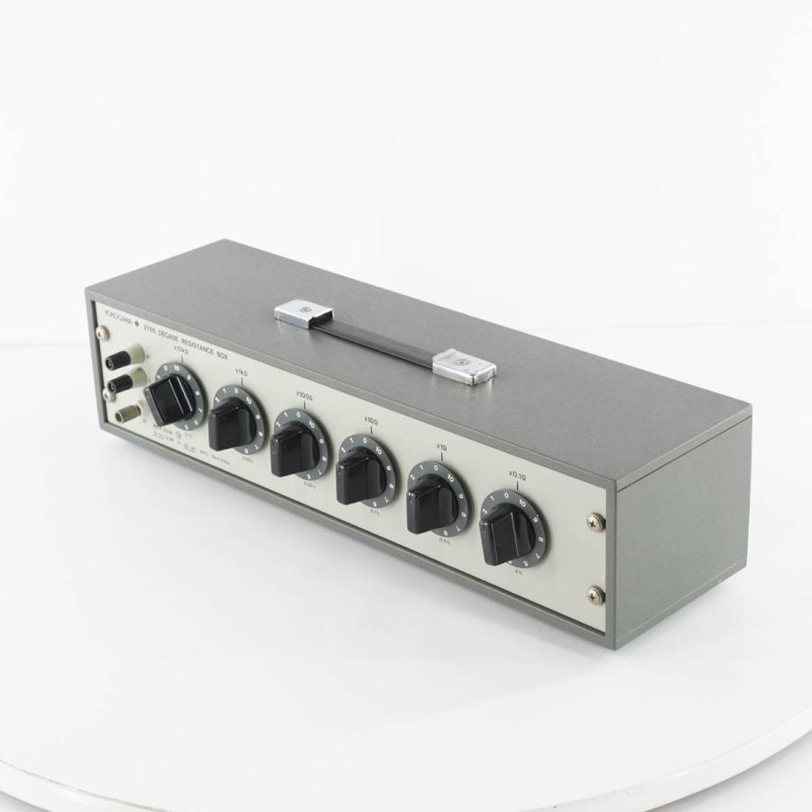 [DW]USED 8日保証 2台入荷 YOKOGAWA 2786 278610 2000 DECADE RESISTANCE BOX 6ダイヤル形可変抵抗器 [05573-0018 ...