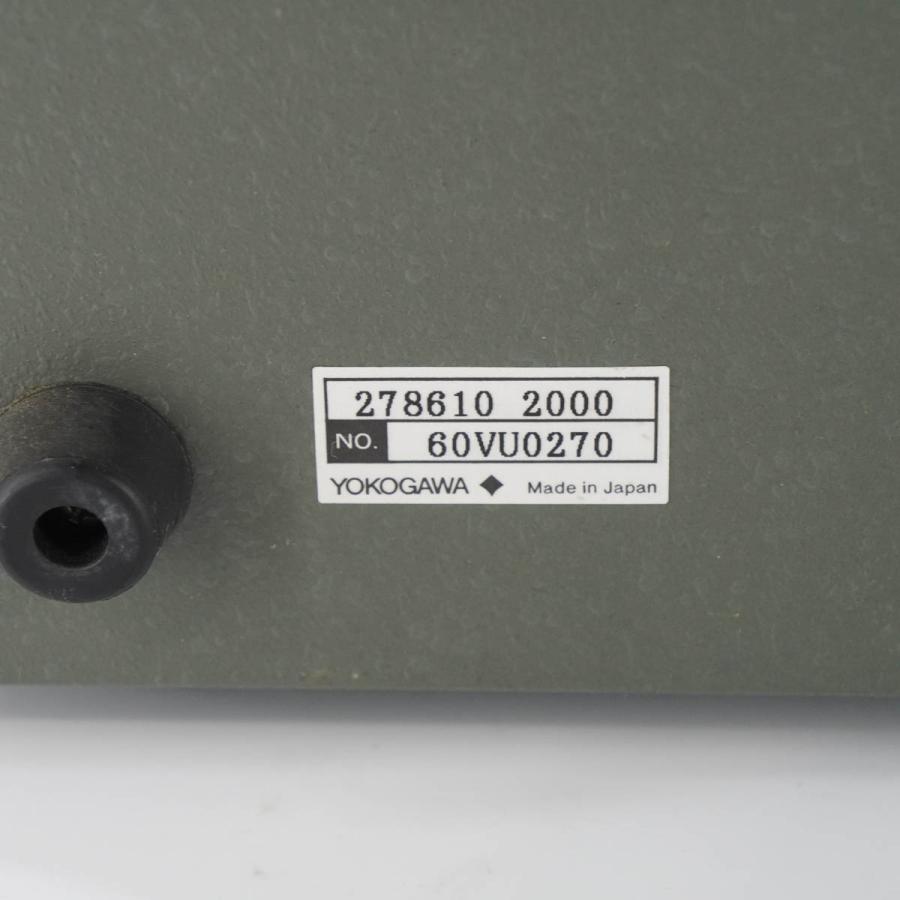 [DW]USED 8日保証 2台入荷 YOKOGAWA 2786 278610 2000 DECADE RESISTANCE BOX 6ダイヤル形可変抵抗器 [05573-0018 ...