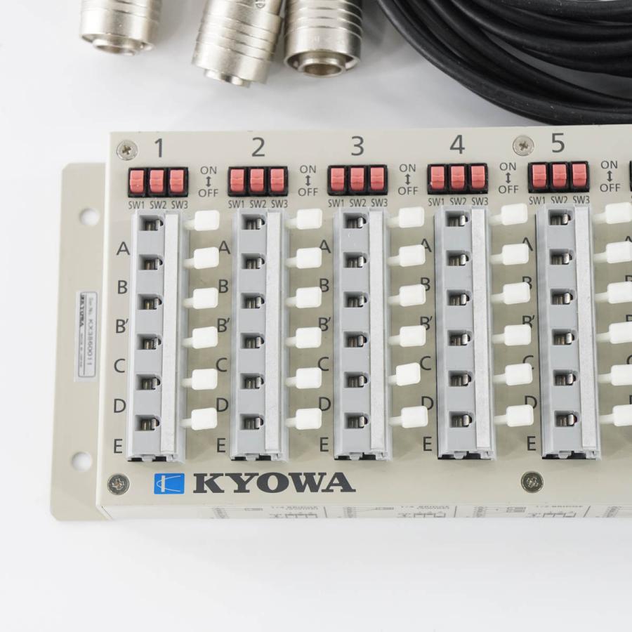 [DW]USED 8日保証 4台入荷 KYOWA DBT-120A-8 BRIDGE BOX ブリッジボックス 取扱説明書 [05574 ...