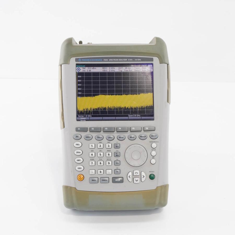 [DW]USED 8日保証 04/2022CAL Rohde & Schwarz FSH4 04 SPECTRUM ANALYZER ...
