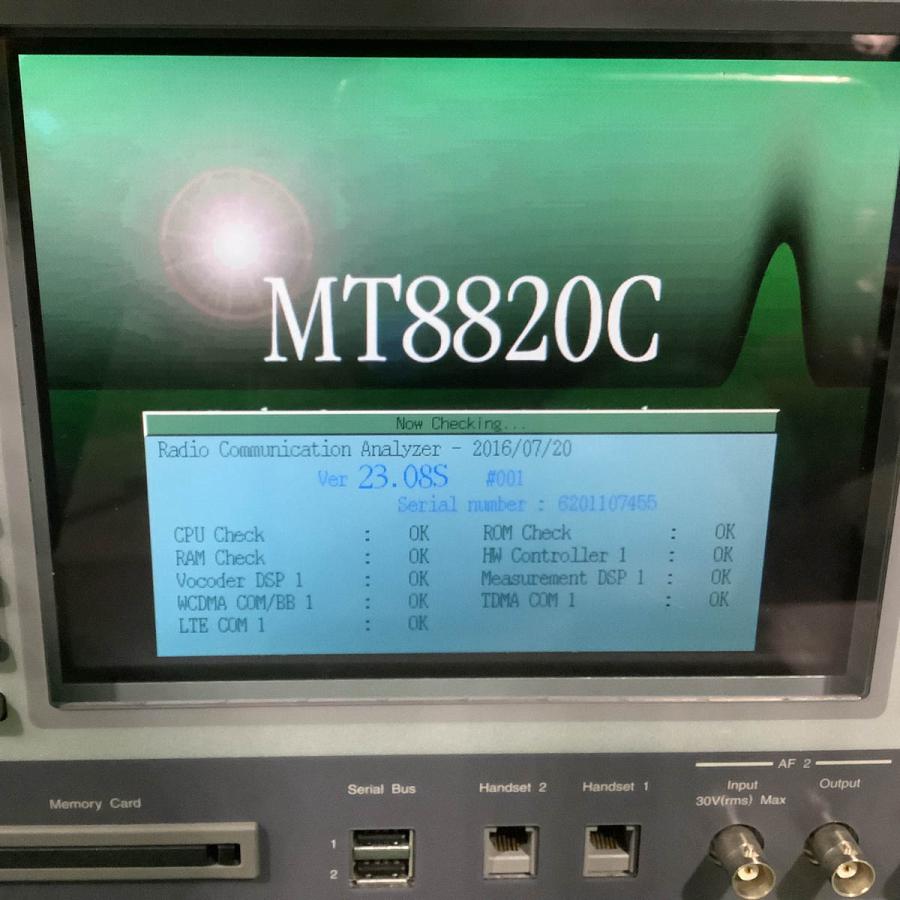 [DW]USED 8日保証 Anritsu MT8820C Radio Communication Analyzer ラジオコミュニケーション ...