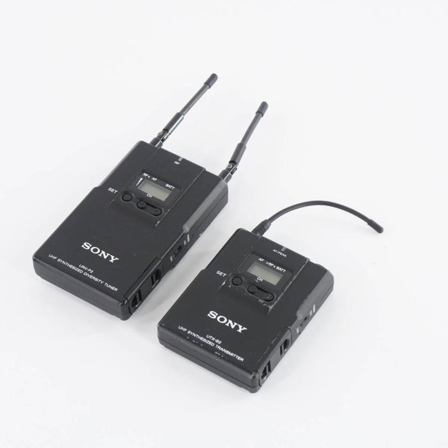 [PG]USED 8日保証 4セット入荷 セット SONY URX-P2 UTX-B2 ワイヤレスマイクロホン 送信機 受信機 ...