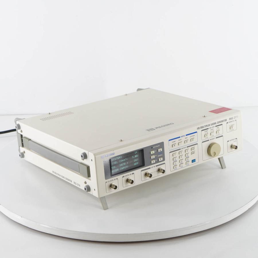 [DW]USED 8日保証 MEGURO MSG-2174 FM MULTIPLEX SIGNAL GENERATOR FM多重信号発生器 ...