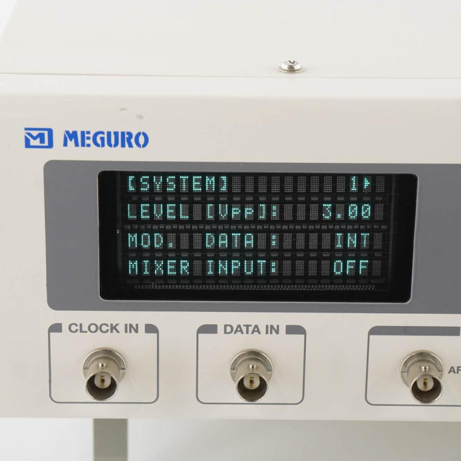 [DW]USED 8日保証 MEGURO MSG-2174 FM MULTIPLEX SIGNAL GENERATOR FM多重信号発生器 ...