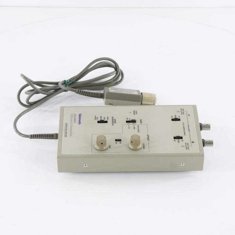 [DW]USED 8日保証 Tektronix ADA400A Differential Preamplifier 差動プリアンプ ...