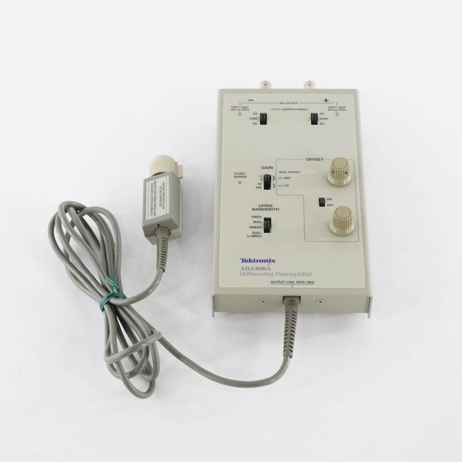 [DW]USED 8日保証 Tektronix ADA400A Differential Preamplifier 差動プリアンプ ...