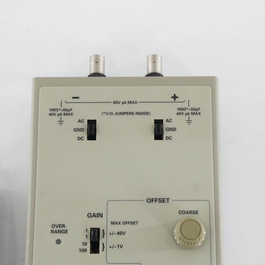 [DW]USED 8日保証 Tektronix ADA400A Differential Preamplifier 差動プリアンプ ...