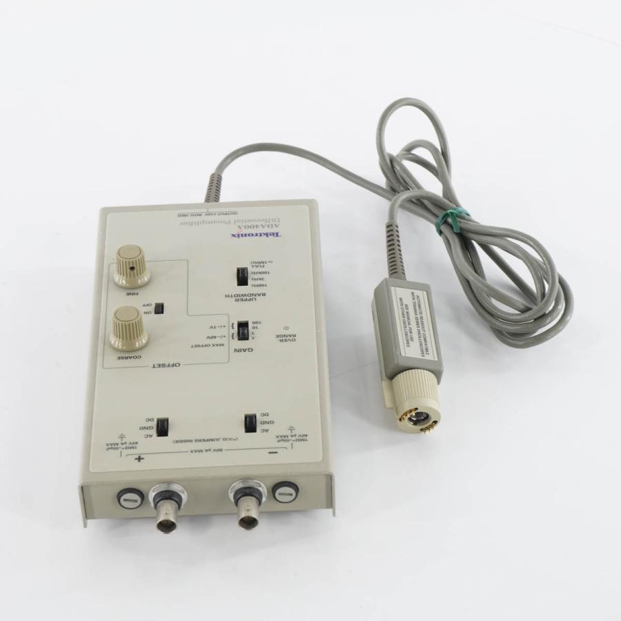 [DW]USED 8日保証 Tektronix ADA400A Differential Preamplifier 差動プリアンプ ...