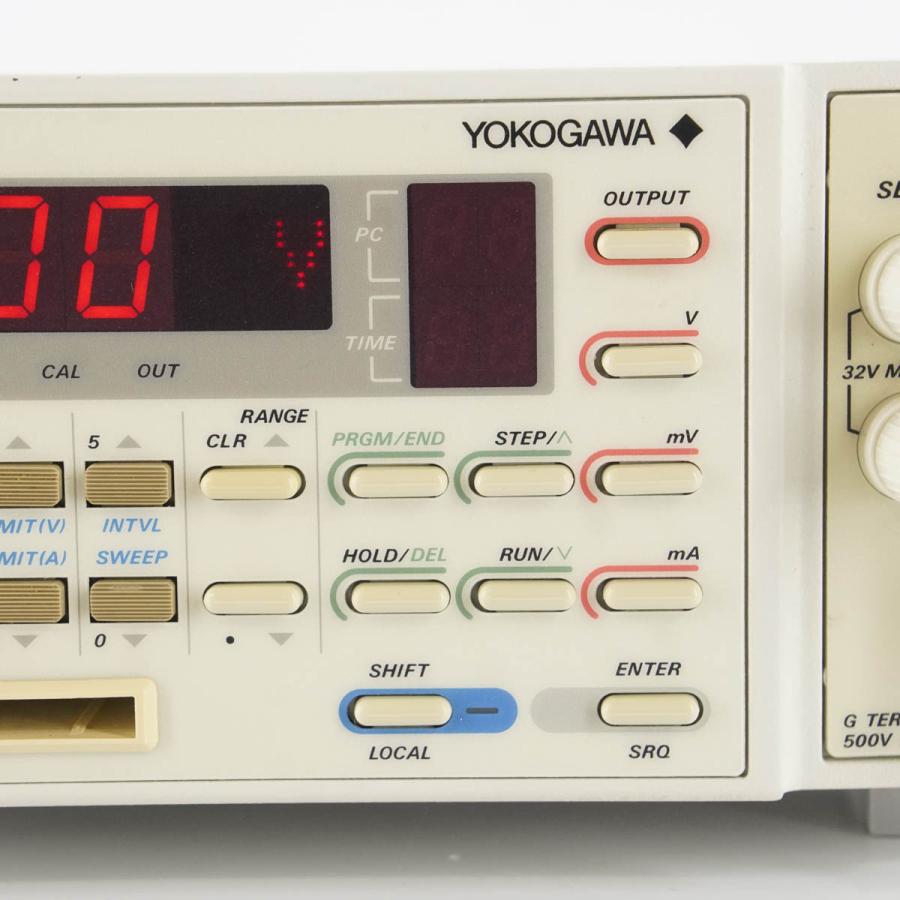 [DW]USED 8日保証 YOKOGAWA 7651 765101 PROGRAMMABLE DC SOURCE プログラマブル直流電圧 ...