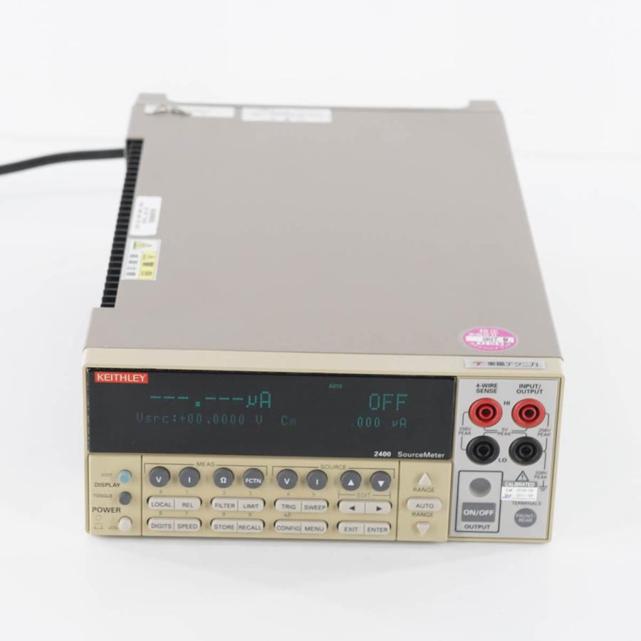 [DW]USED 8日保証 KEITHLEY 2400 SourceMeter ソースメーター 電源コード [05586-0075] : ソク ...
